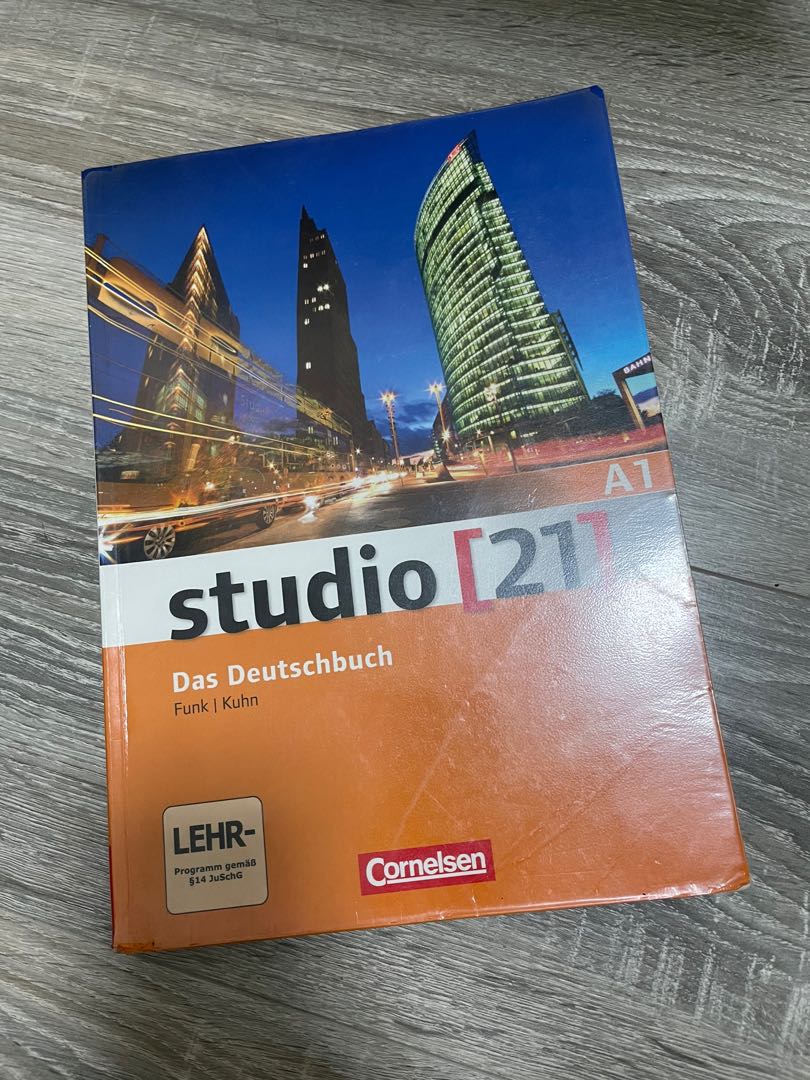studio 21 A1 Das Deutschbuch 德文書 german 德語, 興趣及遊戲, 書本 & 文具, 教科書 - Carousell