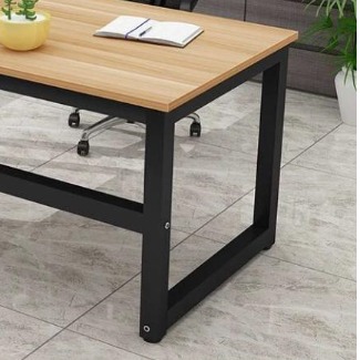 Study Table COD Light wooden top, Furniture & Home Living, Furniture ...