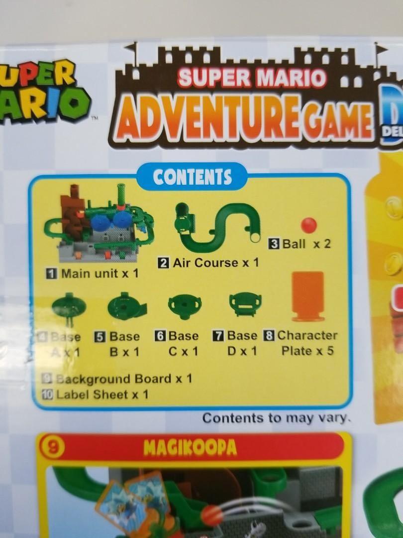 【訂貨】Super Mario Adventure deluxe game set, 興趣及遊戲, 玩具 & 遊戲類 - Carousell