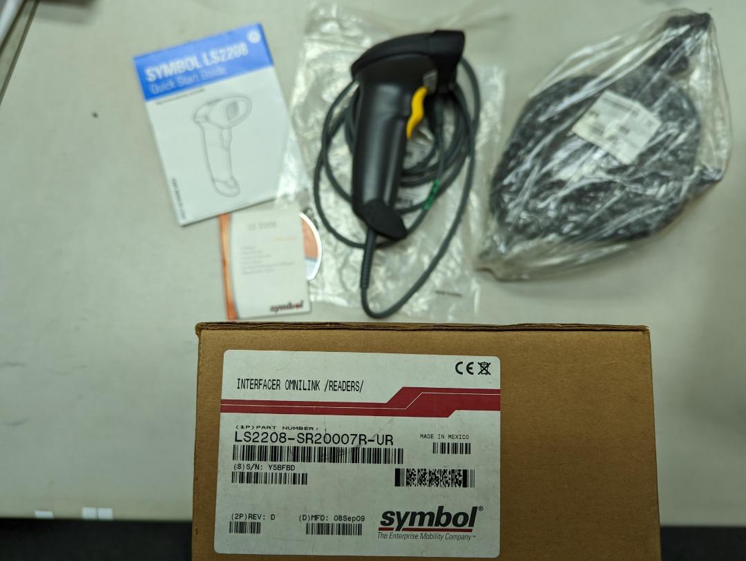 Symbol LS2208 General Purpose Barcode Scanner, Computers & Tech, Office ...