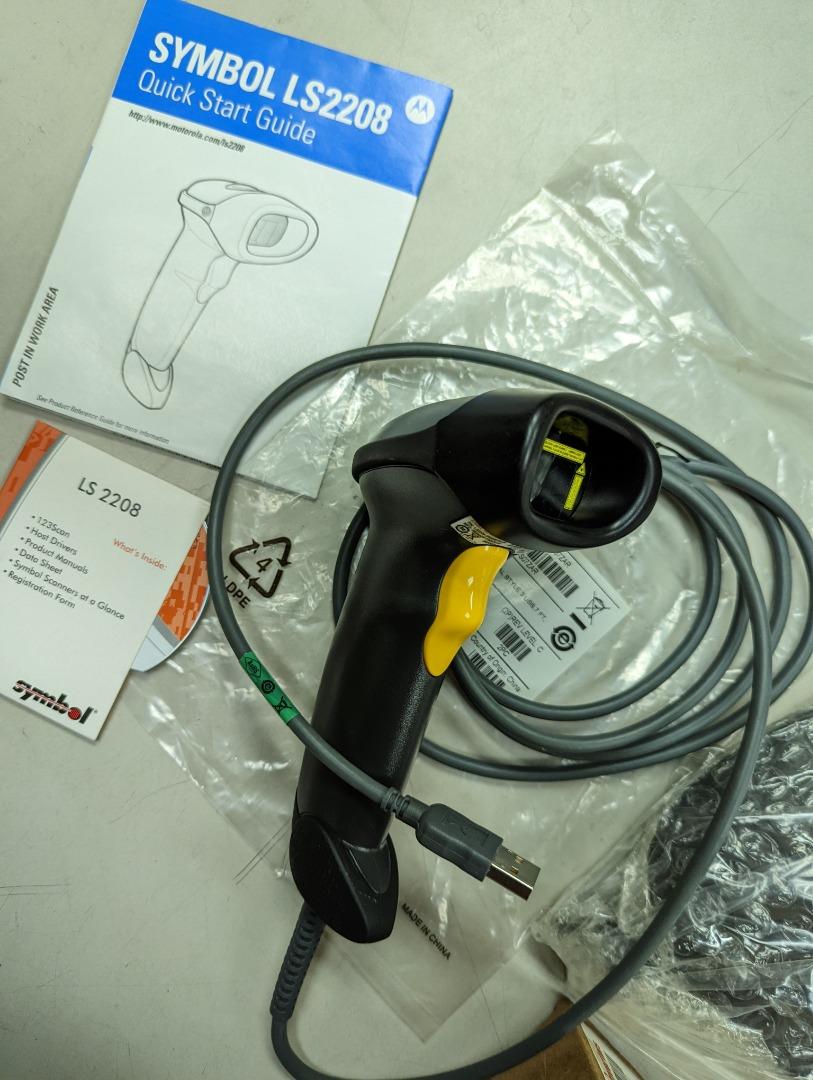 Symbol LS2208 General Purpose Barcode Scanner, Computers & Tech, Office ...