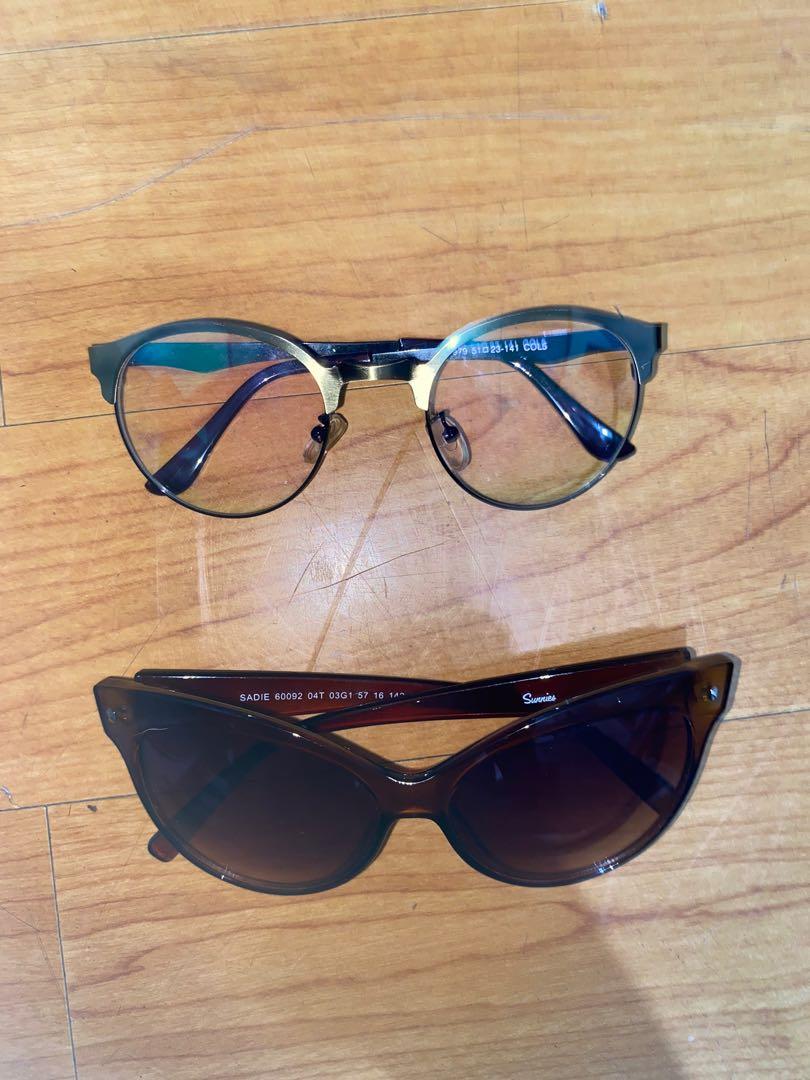 TAKE 2 SUNNIES: Transparent and shaded sunglasses shades (rounded ...