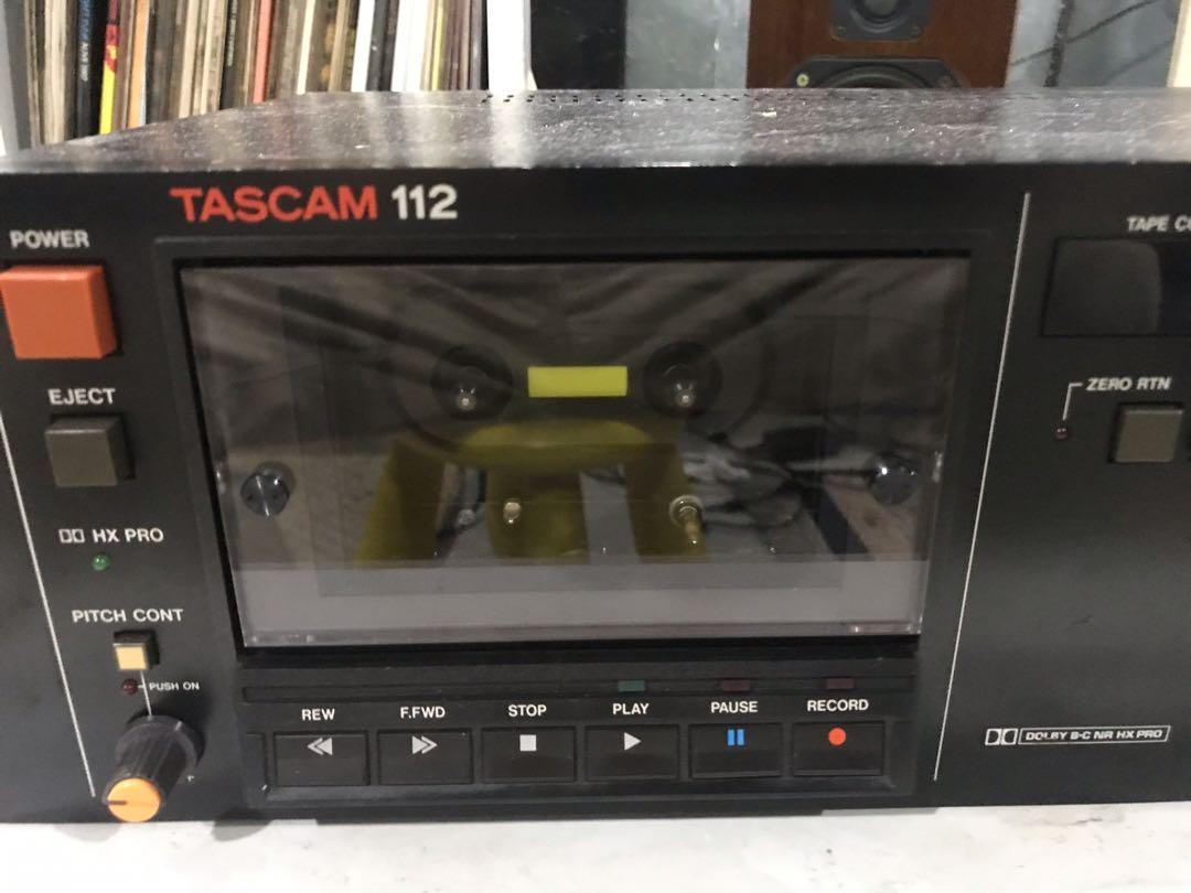 Tascam 112 professional 4-track, 2 channel recorder/reproducer Japan ...