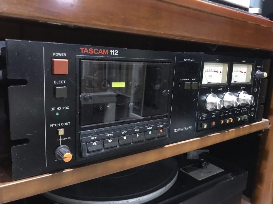 Tascam 112 professional 4-track, 2 channel recorder/reproducer Japan ...