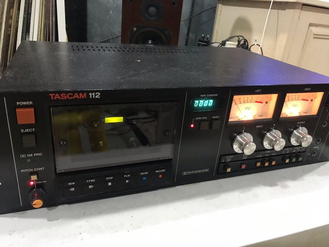 Tascam 112 professional 4-track, 2 channel recorder/reproducer Japan ...