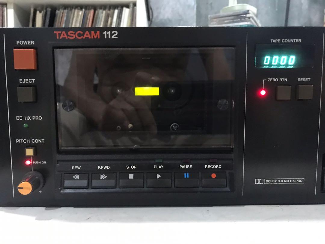 Tascam 112 professional 4-track, 2 channel recorder/reproducer Japan ...