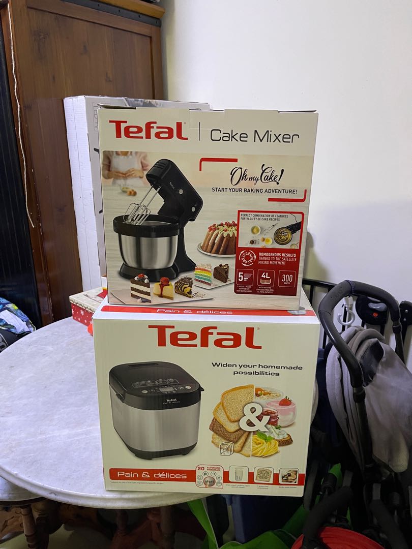 Tefal Bread Maker and Cake Mixer, TV & Home Appliances, Kitchen ...