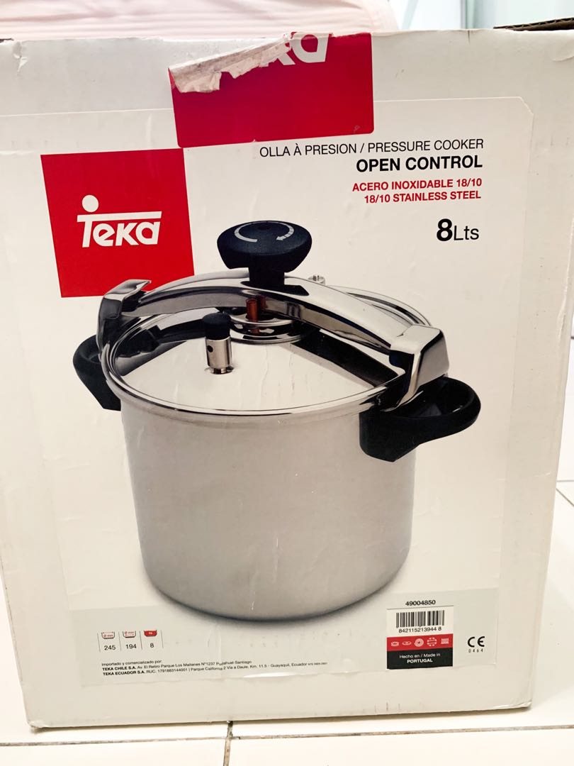 Teka Pressure Cooker 8Lts , Furniture & Home Living, Kitchenware ...
