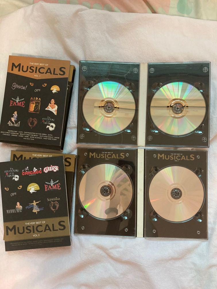 The Very Best Of Musicals Vol. 1 Vol 2 4CDs classic 經典音樂劇, 興趣及遊戲, 音樂樂器 & 配件, 音樂與媒體 - CD 及 DVD ...