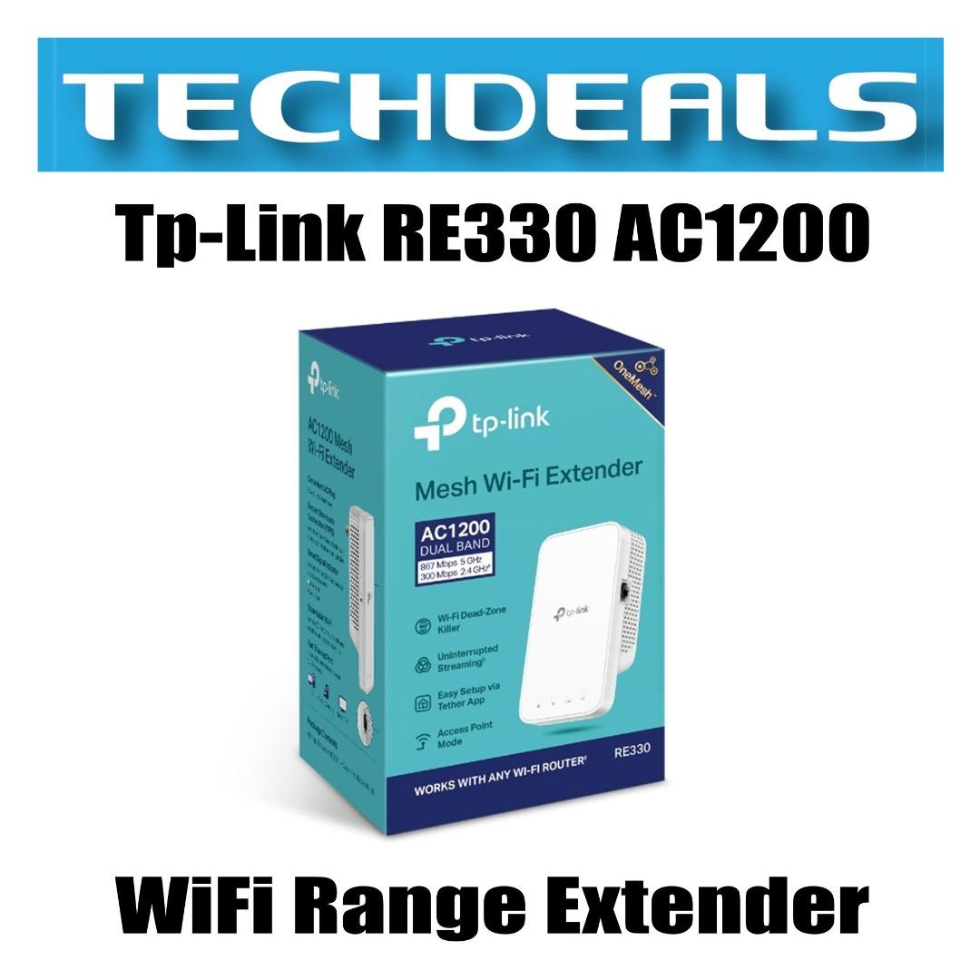 Tp-Link RE330 AC1200 WiFi Range Extender, Computers & Tech, Parts ...