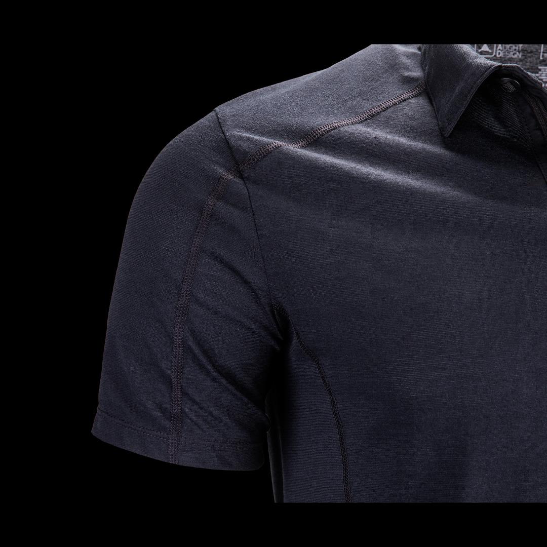 Triple Aught Design TAD Atlas Polo - Black, Men's Fashion, Tops & Sets ...