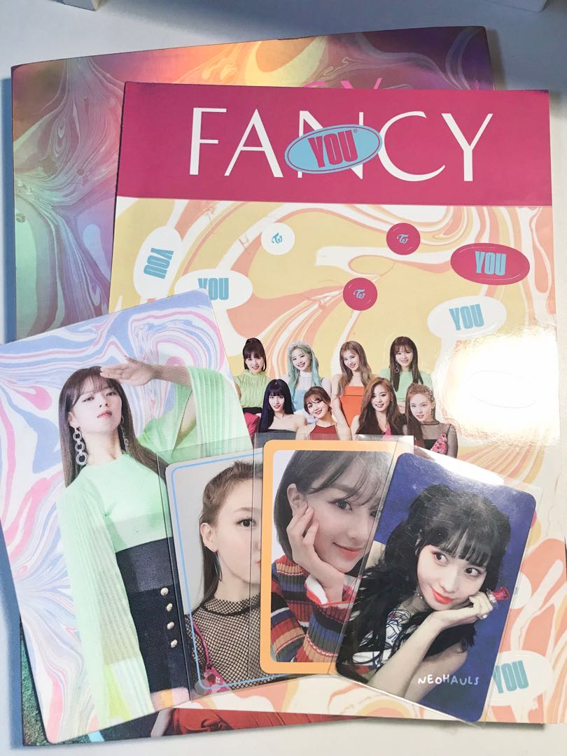 twice fancy you a version unsealed album with inclusions, Hobbies ...