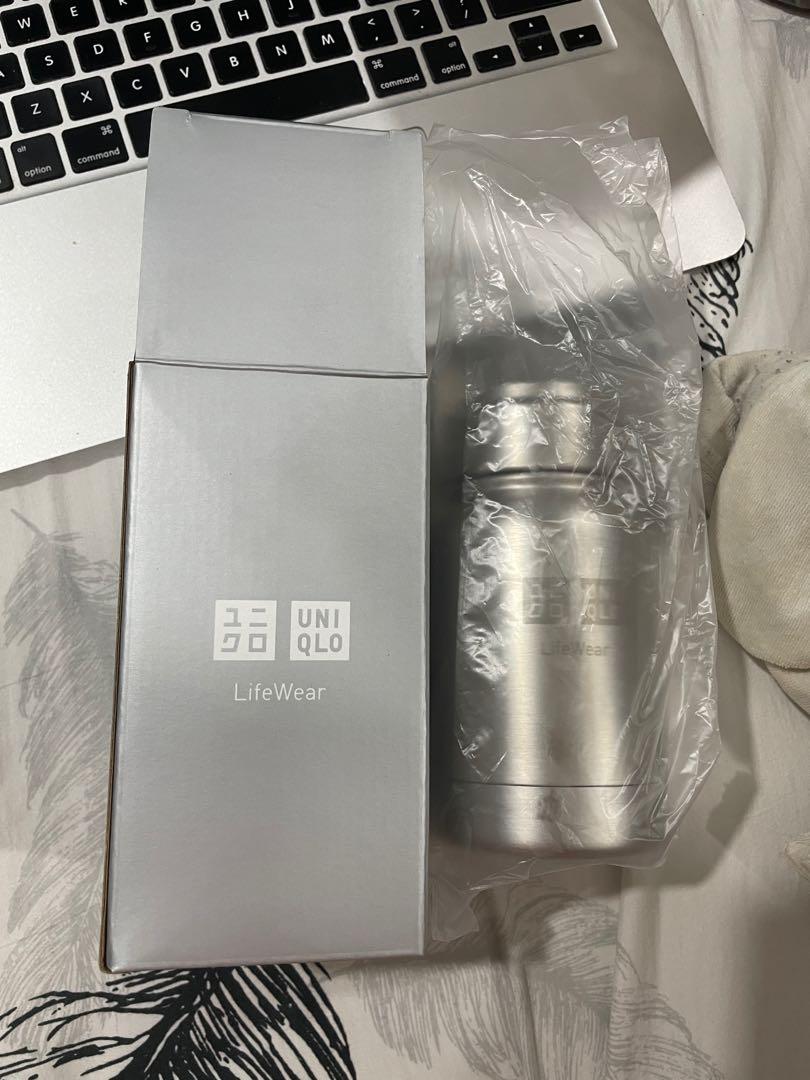 uniqlo stainless steel water bottle, Furniture & Home Living ...