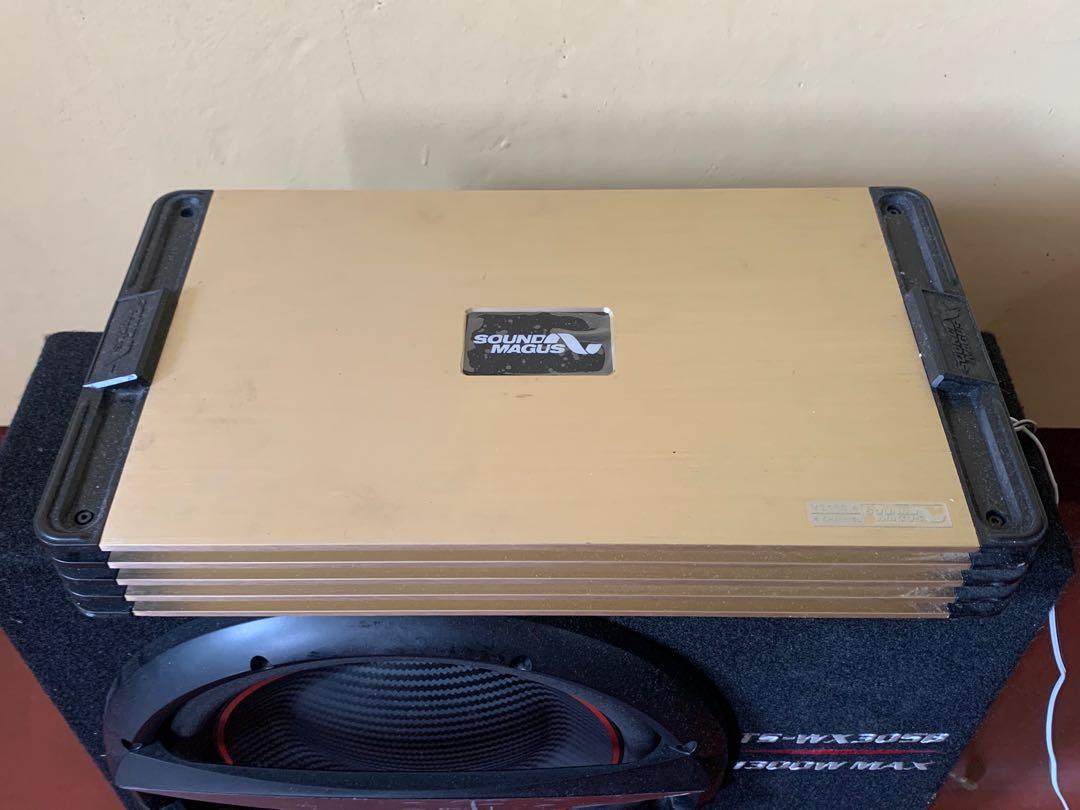 Used Soundmagus VS160.4 4 Channel Amplifier, Audio, Soundbars, Speakers ...