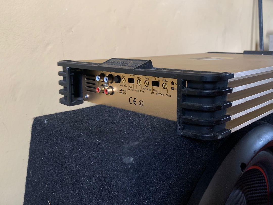 Used Soundmagus VS160.4 4 Channel Amplifier, Audio, Soundbars, Speakers ...