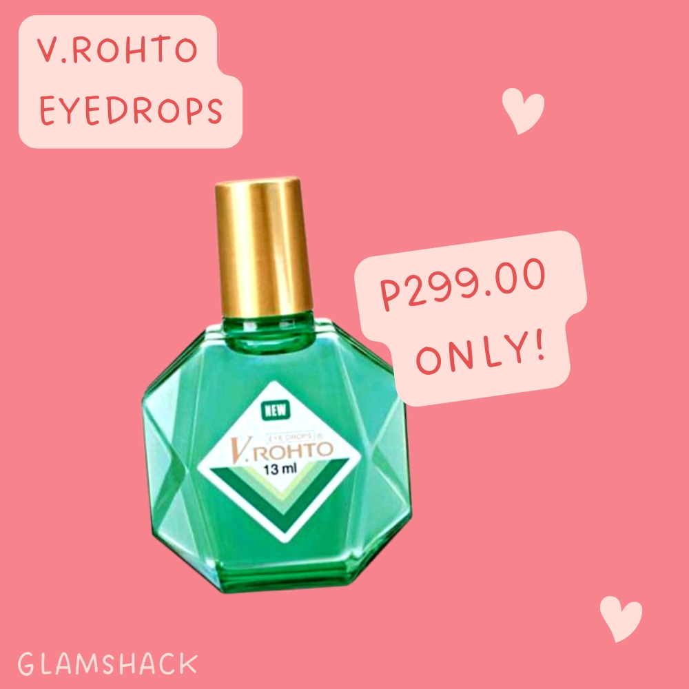 V Rohto Eye Drops For Eyestrain and Congestion (13ml), Beauty ...