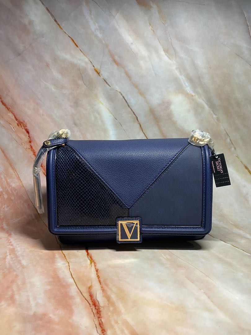 VS Medium Navy Bond Street Crossbody Bag, Luxury, Bags & Wallets on ...