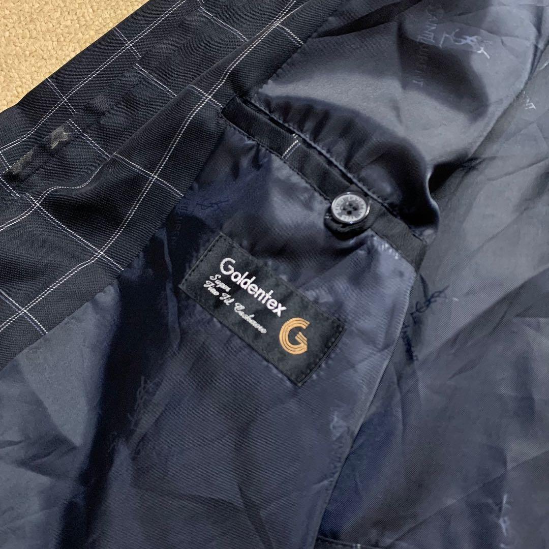 Vintage Yves Saint Laurent (YSL) plaid harrington jacket monogram YSL ...