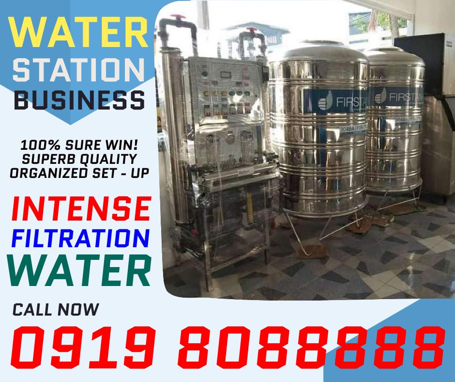 WATER STATION SYSTEM FULL PACKAGE, Commercial & Industrial, Industrial ...