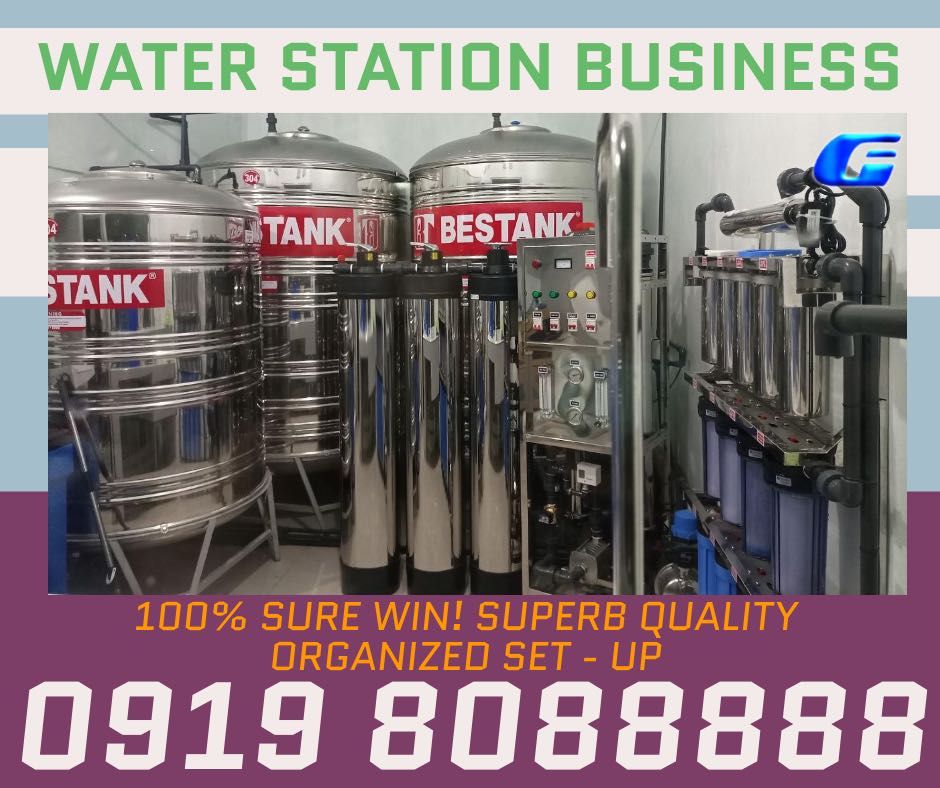 WATER STATION SYSTEM FULL PACKAGE, Commercial & Industrial, Industrial ...