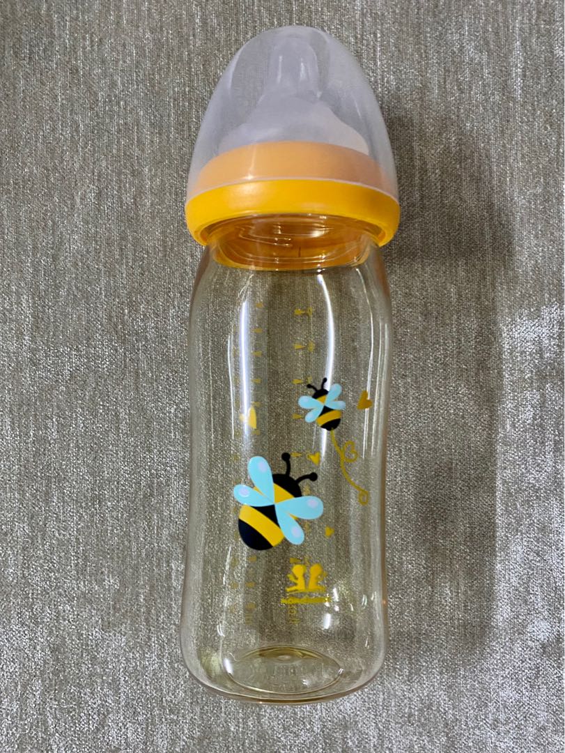 Wide neck milk bottle, Babies & Kids, Nursing & Feeding, Breastfeeding ...