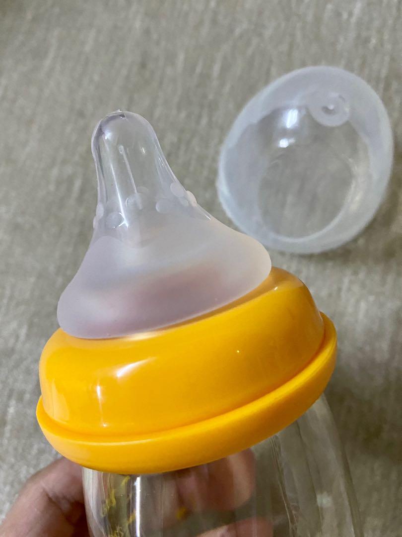 Wide neck milk bottle, Babies & Kids, Nursing & Feeding, Breastfeeding ...