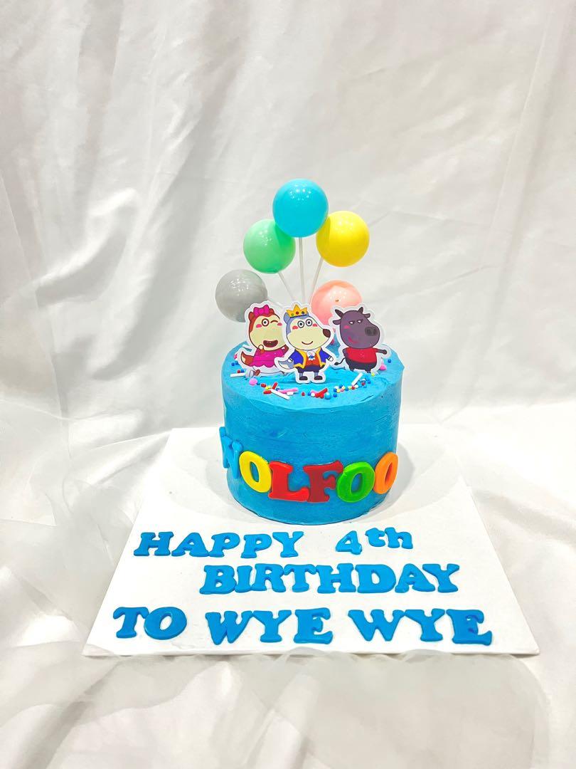 Wolfoo cake, Food & Drinks, Homemade Bakes on Carousell