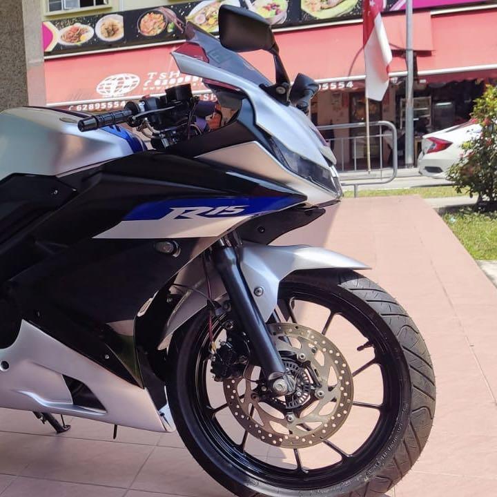 Yamaha r15 v3, Motorcycles, Motorcycles for Sale, Class 2B on Carousell