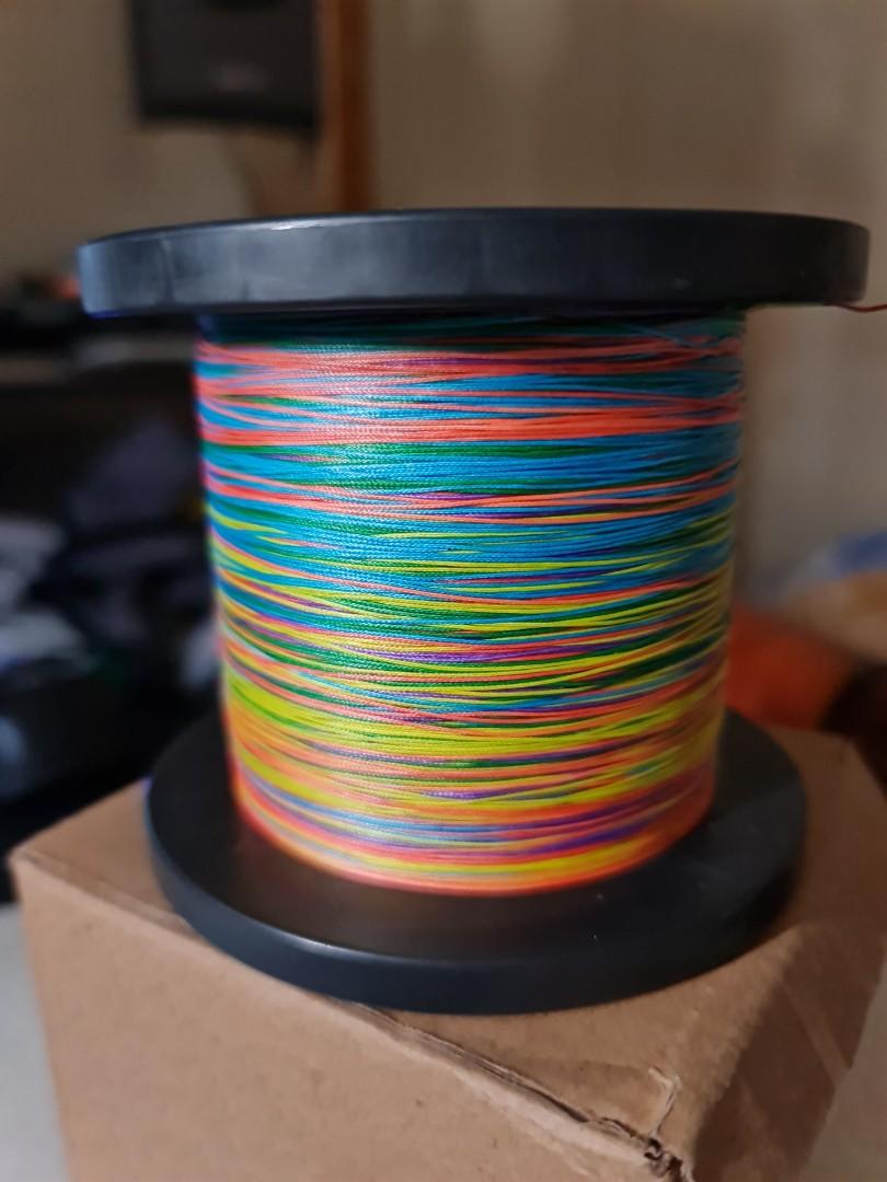 1000m 40lb, 12 strands braid line, Sports Equipment, Fishing on Carousell
