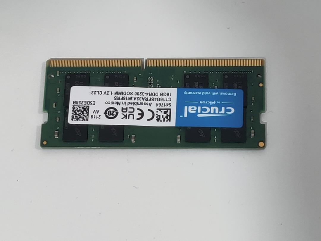 DDR4 RAM 16GB 3200MHz laptop memory SODIMM 3200, Computers & Tech ...