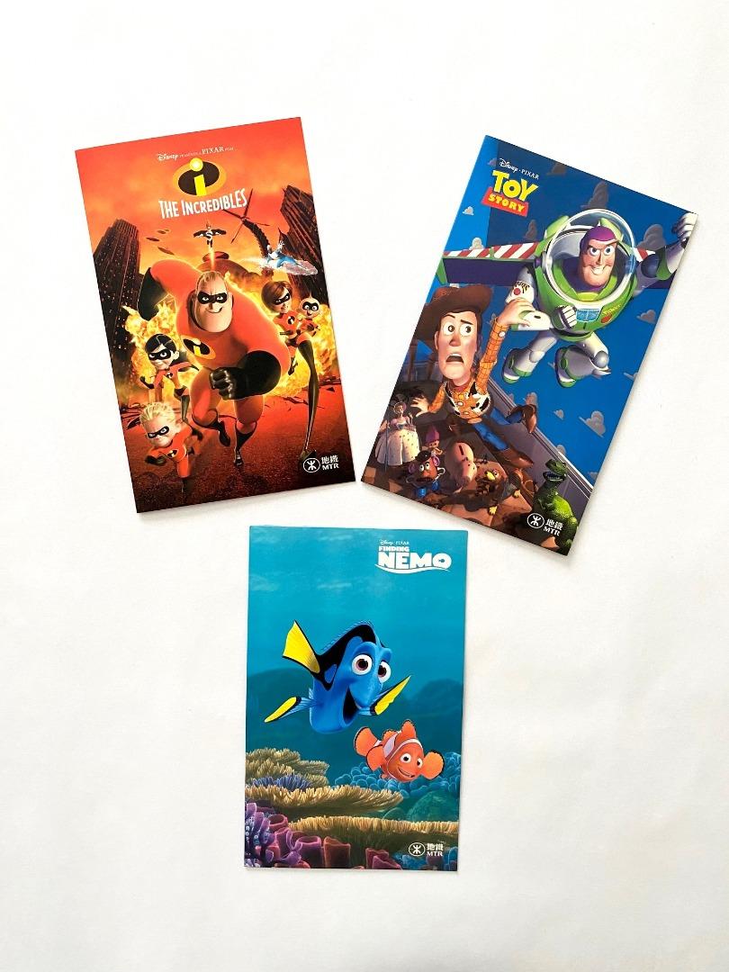 2005 MTR x Disney PIXAR Film Ticket sets 2005年 地鐵 Disney/Pixar 珍藏紀念票 ...