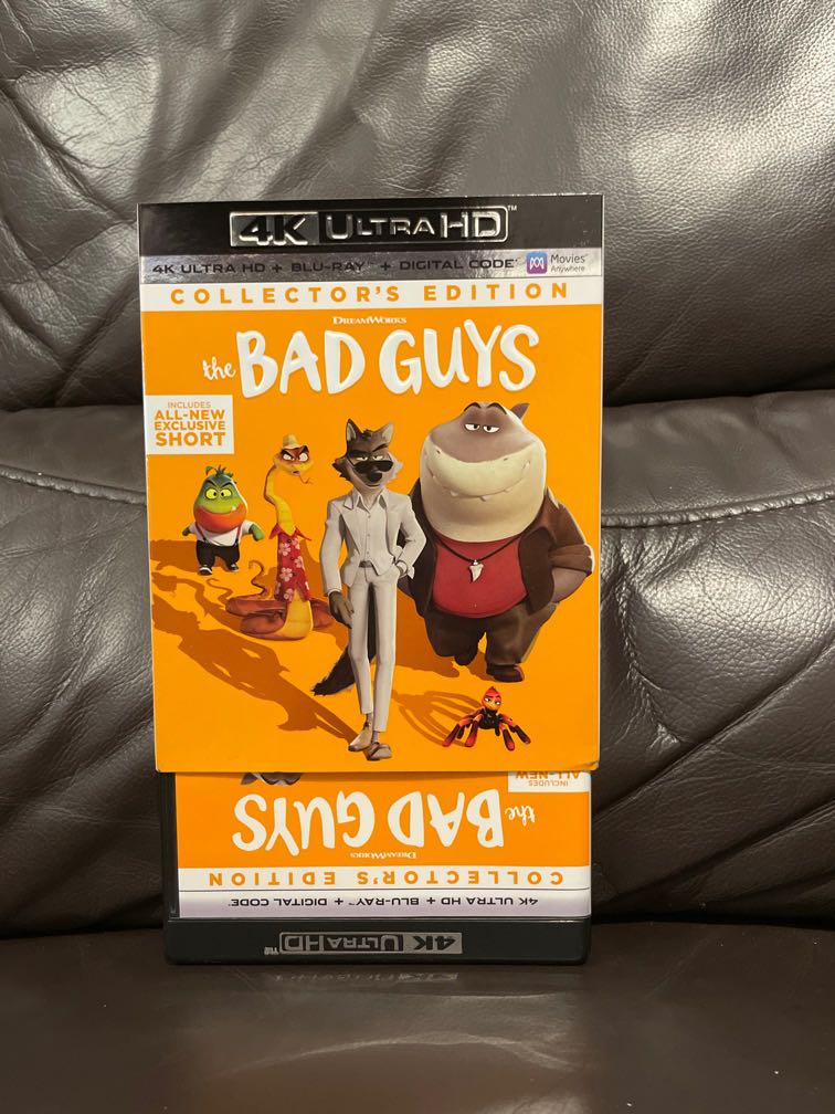 (2022)(4K) The Bad Guys - 4K UHD Ultra HD Blu-ray bluray, Hobbies ...