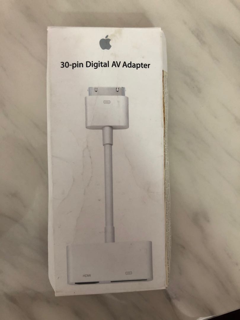 30-pin Digital AV Adaptor, Mobile Phones & Gadgets, Mobile & Gadget ...