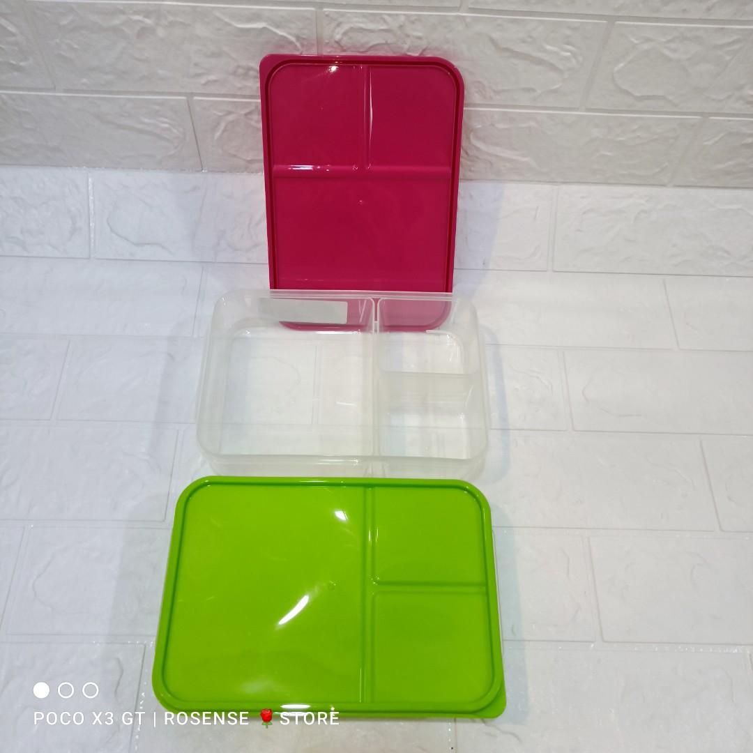 3 compartment 1000ml Food Container Child 3 divisions lunch box 3 ...