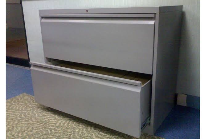 3 layers lateral steel filing cabinet - storage cabinet, Furniture ...