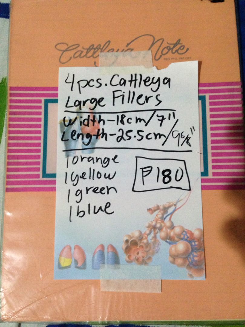 4 pcs. Large Cattleya Fillers (Colors: OYGB), Hobbies & Toys ...