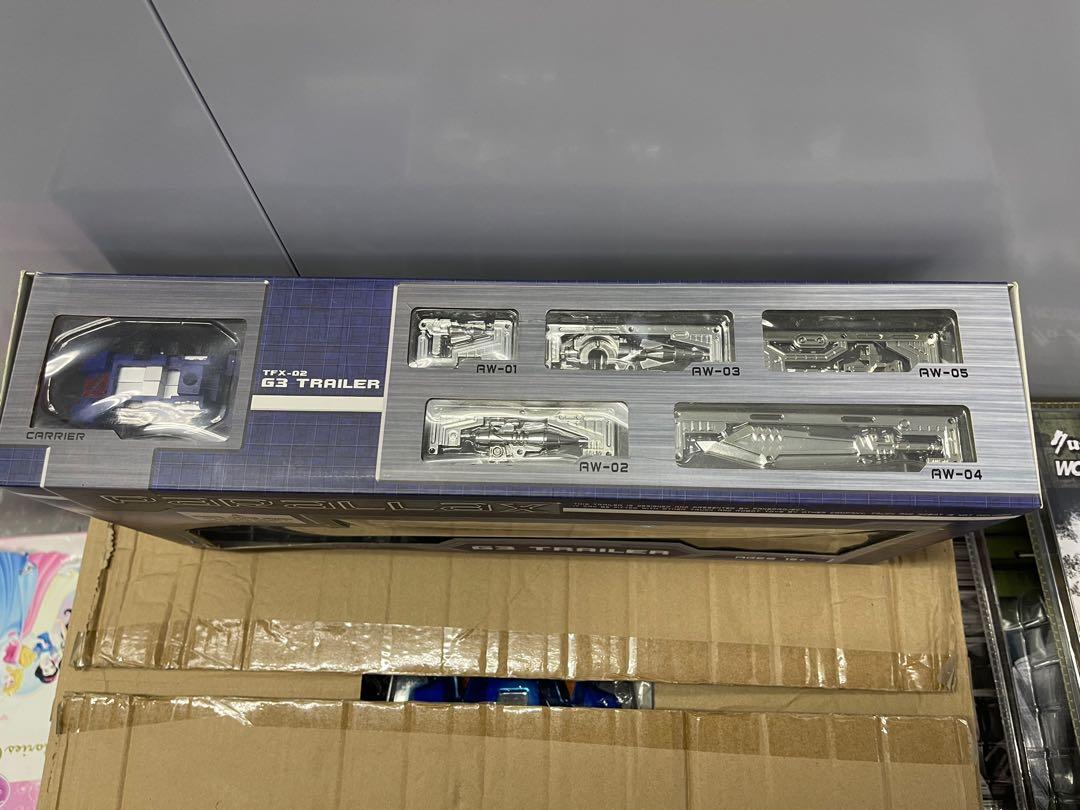 全新 變形金剛 Transformers G3 trailer Parallax 柯柏文 貨櫃 Optimus Prime TFX 02 ...