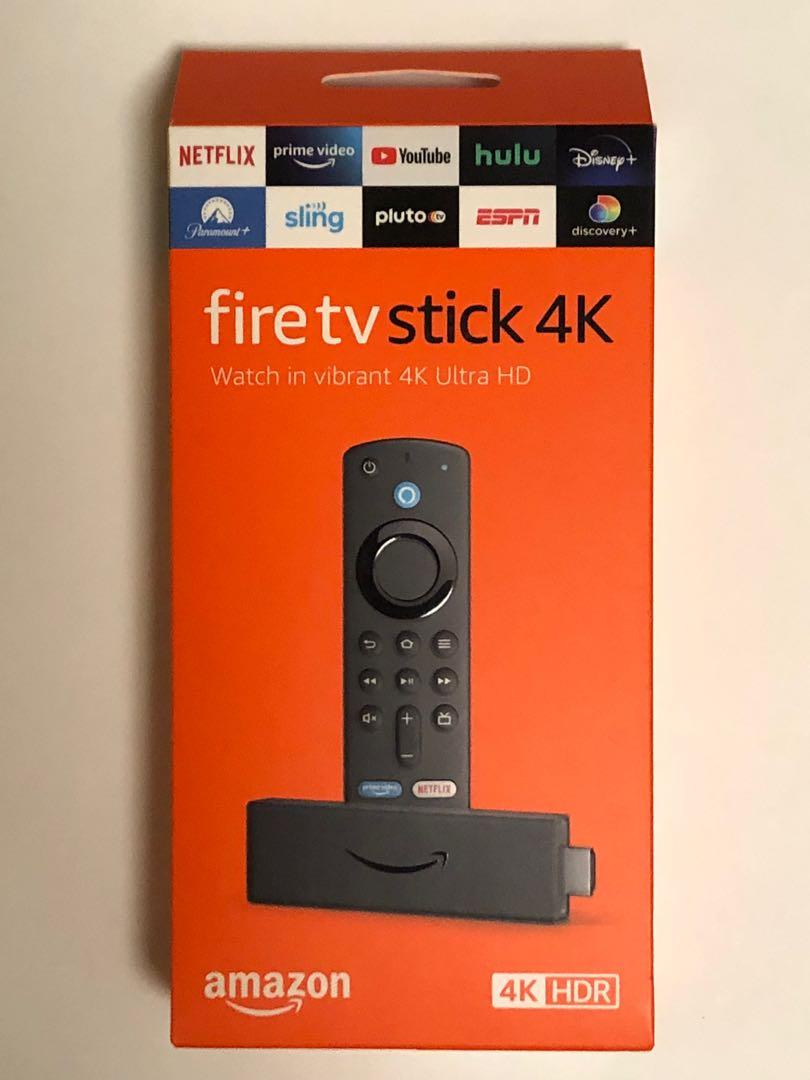 全城最平!全新4K Fire Tv stick 4K - Disney+ Netflix YouTube HBO app, 家庭電器, 電視 ...