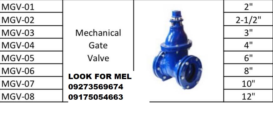 " MECHANICAL GATE VALVE ", Commercial & Industrial, Construction Tools ...