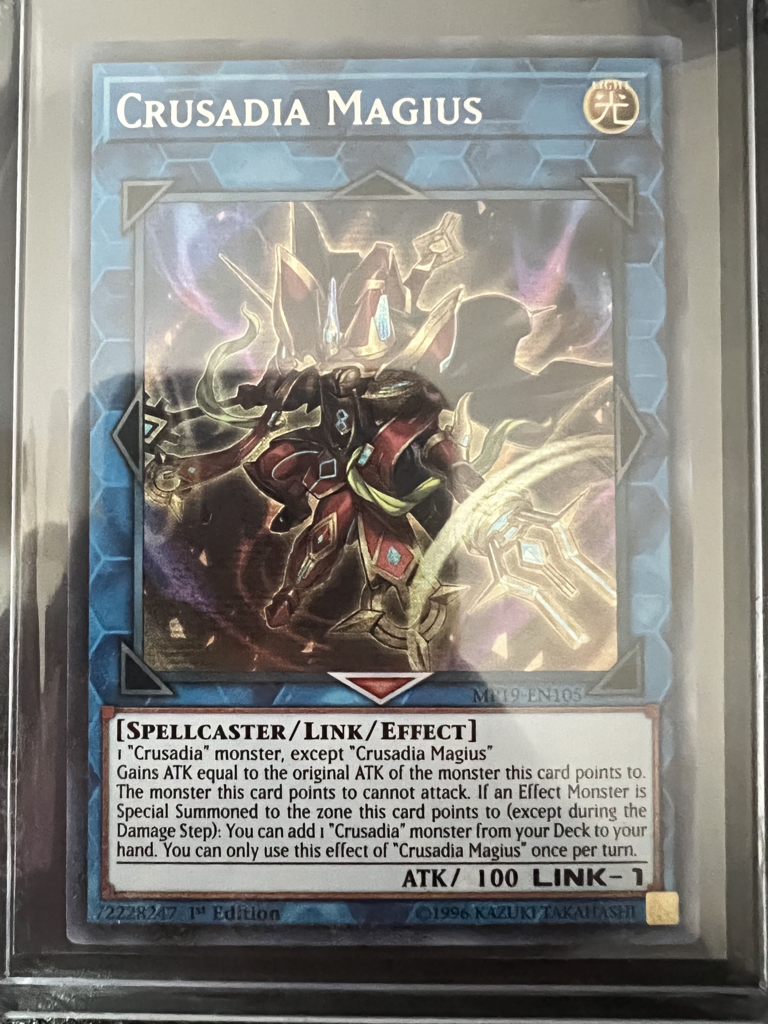 遊戲王 Yugioh: Crusadia Magius MP21 Prismatic Secret 1st [Link], 興趣及遊戲, 玩具 ...