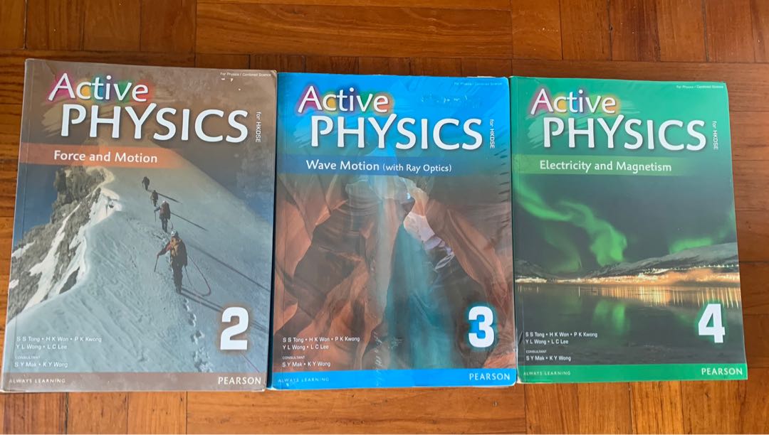 Active Physics - Book 2 / 3 / 4 , 興趣及遊戲, 書本 & 文具, 教科書 - Carousell