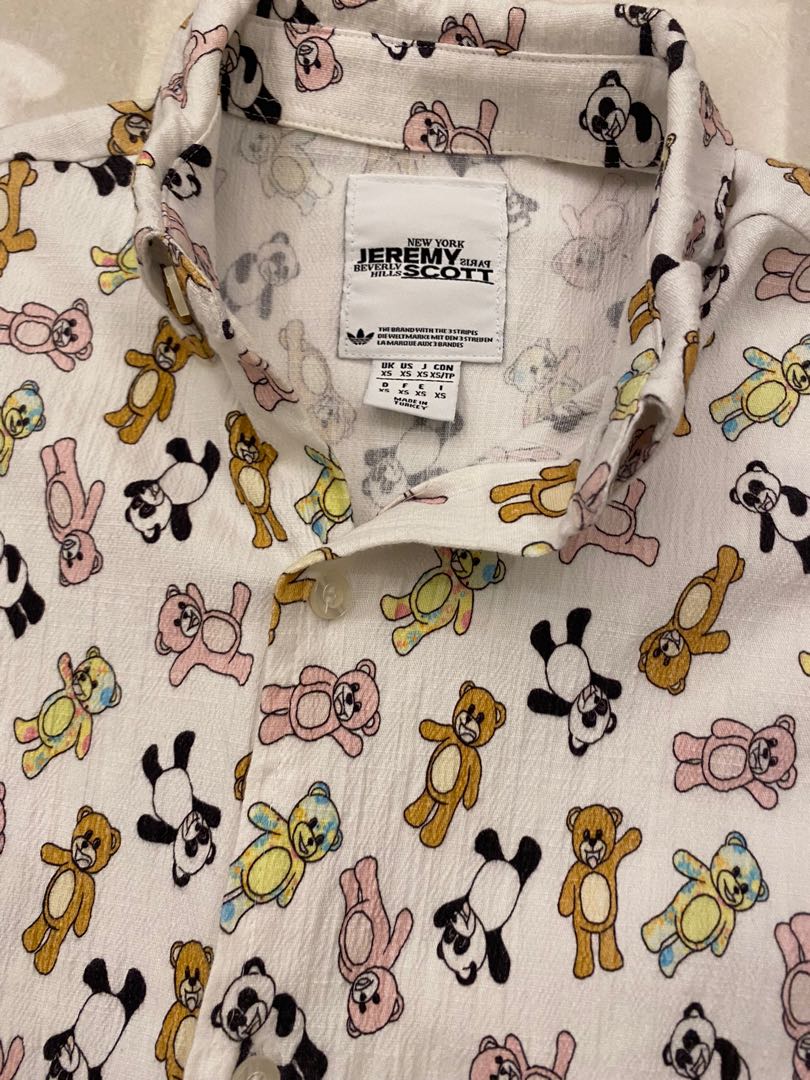 Adidas Jeremy Scott shirt, Men's Fashion, Tops & Sets, Tshirts & Polo ...