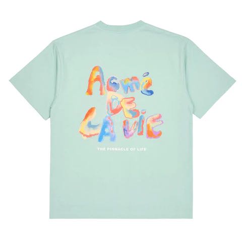 ADLV Mint green rainbow font (Acme De La Vie), Men's Fashion, Tops ...