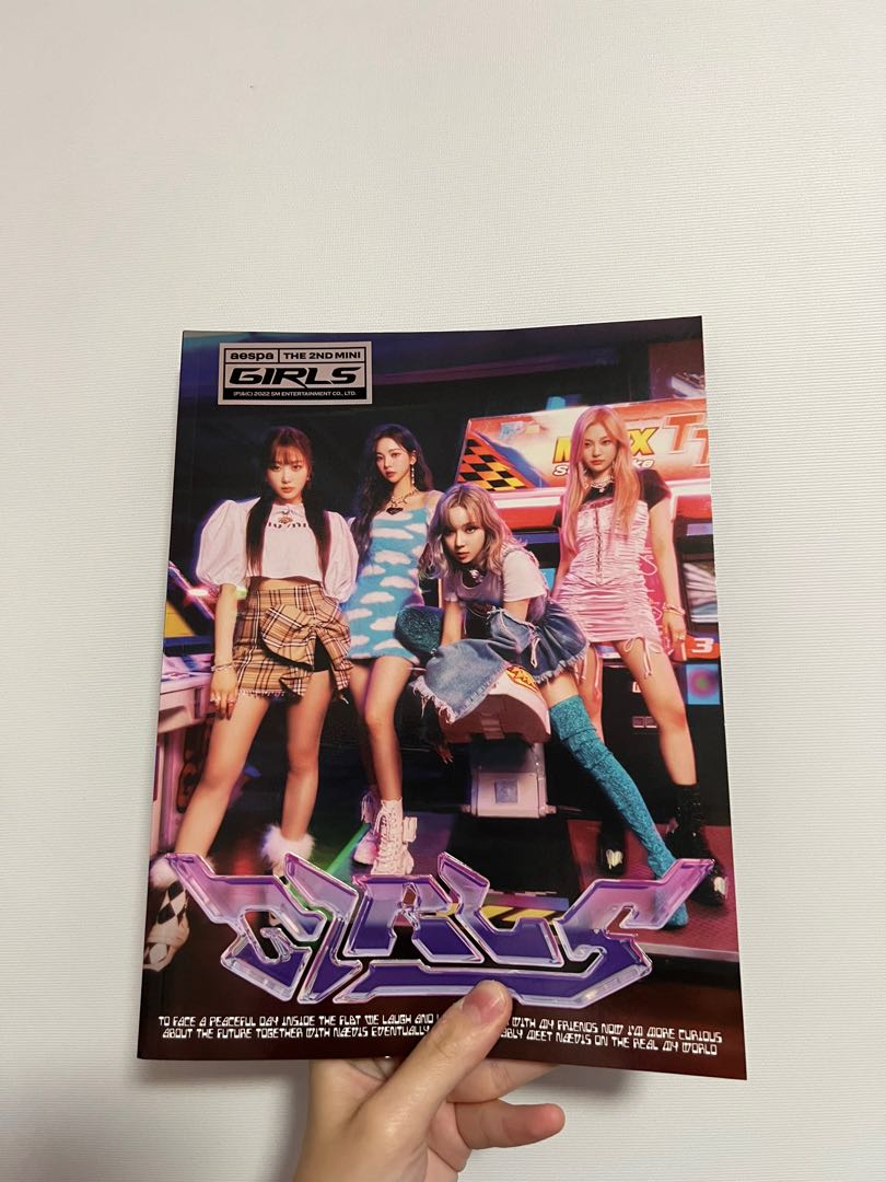 WTS Aespa The 2nd mini album [Girls], Hobbies & Toys, Memorabilia & Collectibles, K-Wave on ...