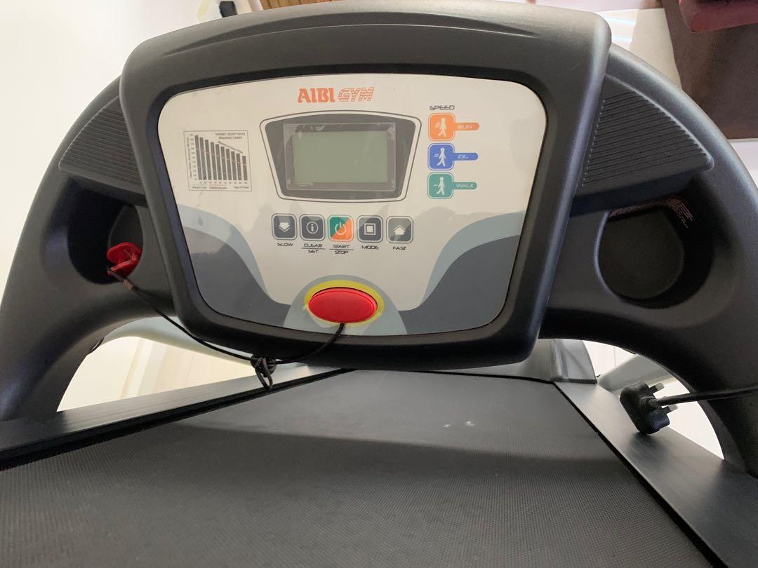 AIBI GYM Motorised Treadmill AB-T100, Sports Equipment, Exercise ...
