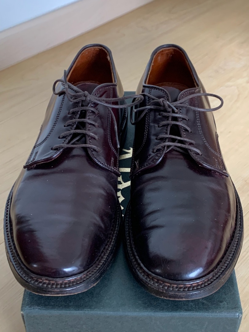 Alden Shell Cordovan Shoes 8E, Men's Fashion, Footwear, Dress Shoes on ...