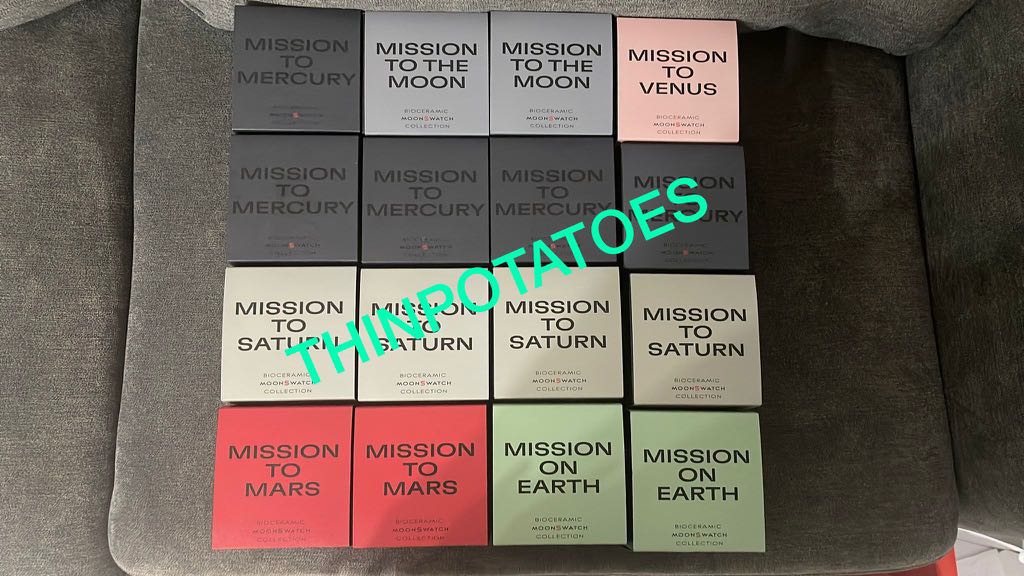 [ALL COLORWAY] Omega x Swatch moon earth uranus venus mercury, Luxury ...