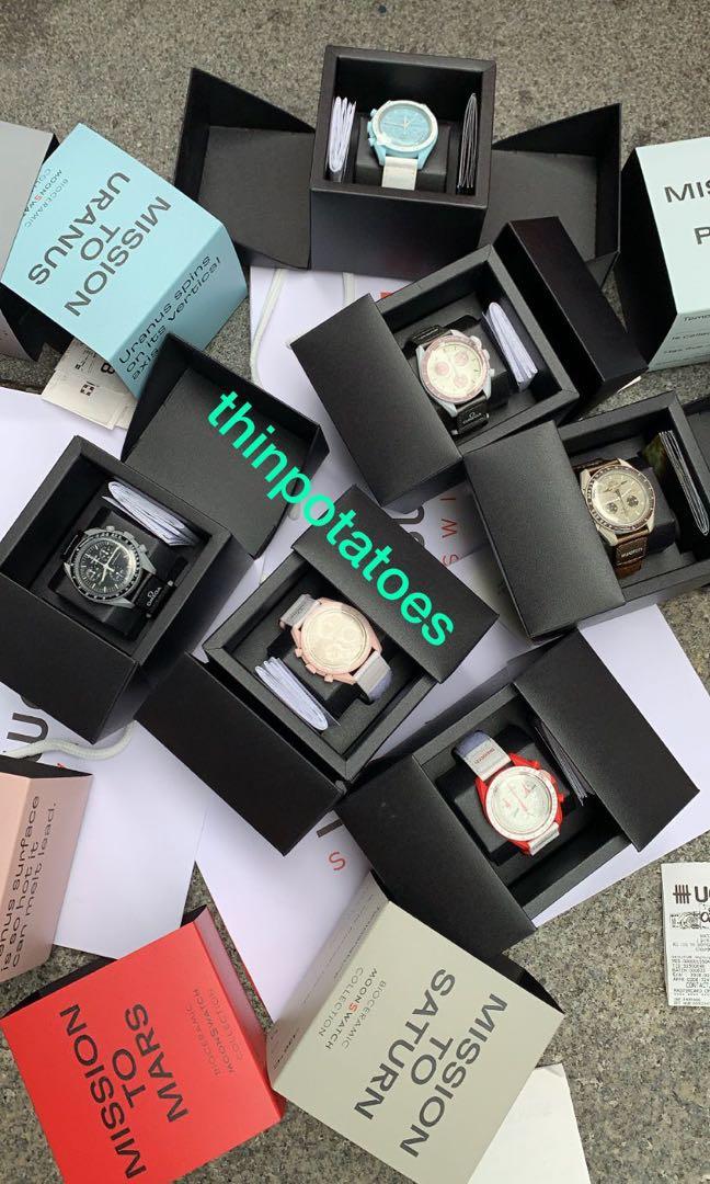 [ALL COLORWAY] Omega x Swatch moon earth uranus venus mercury, Luxury ...