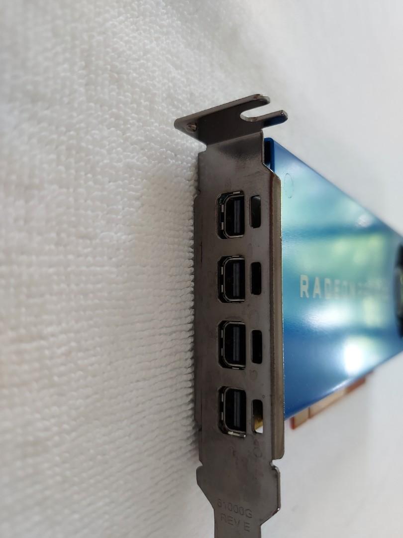 AMD Radeon WX 4100 graphics card, Computers & Tech, Parts & Accessories ...