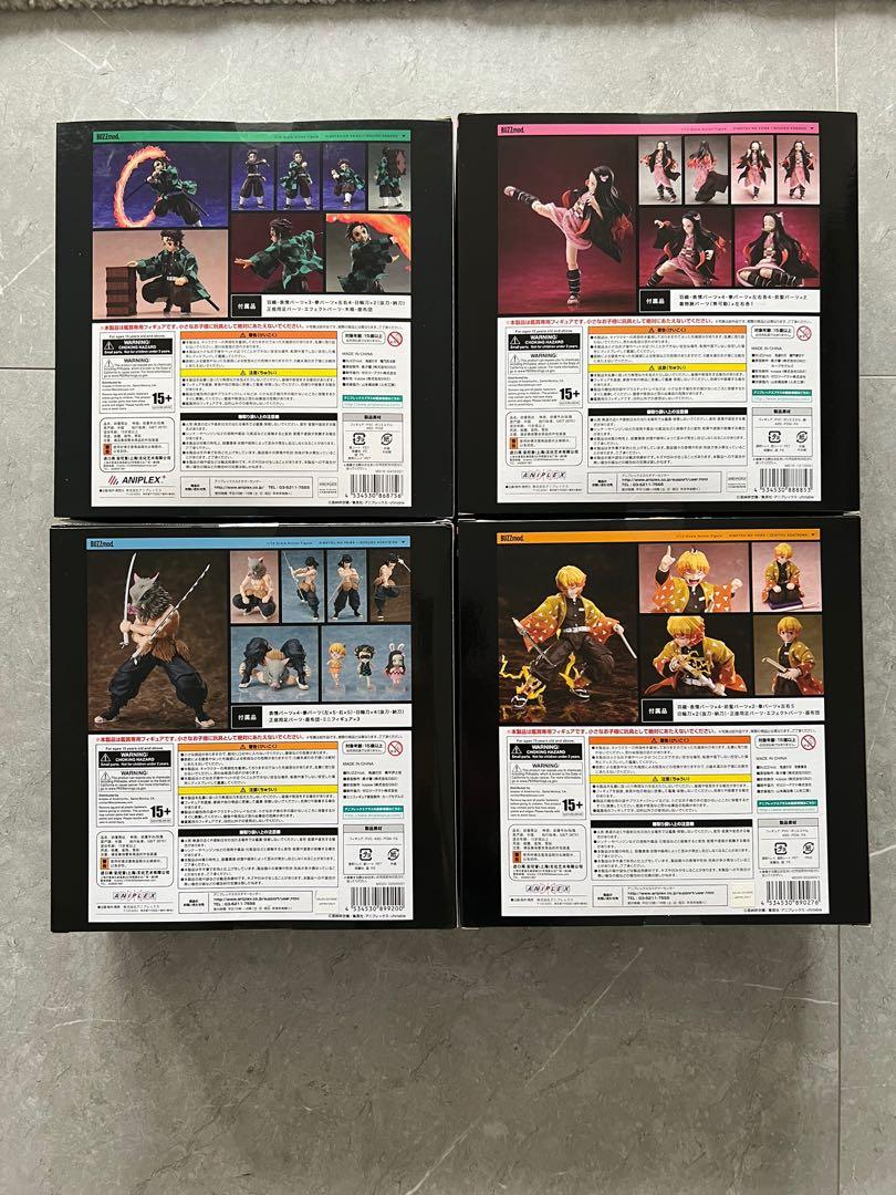 Aniplex BUZZmod Kimetsu No Yaiba/ Demon Slayer Set, Hobbies & Toys ...